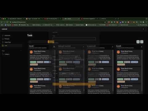 Custom Single page Kanban with Filament using Livewire + Plugin Sort Alpine js - YouTube