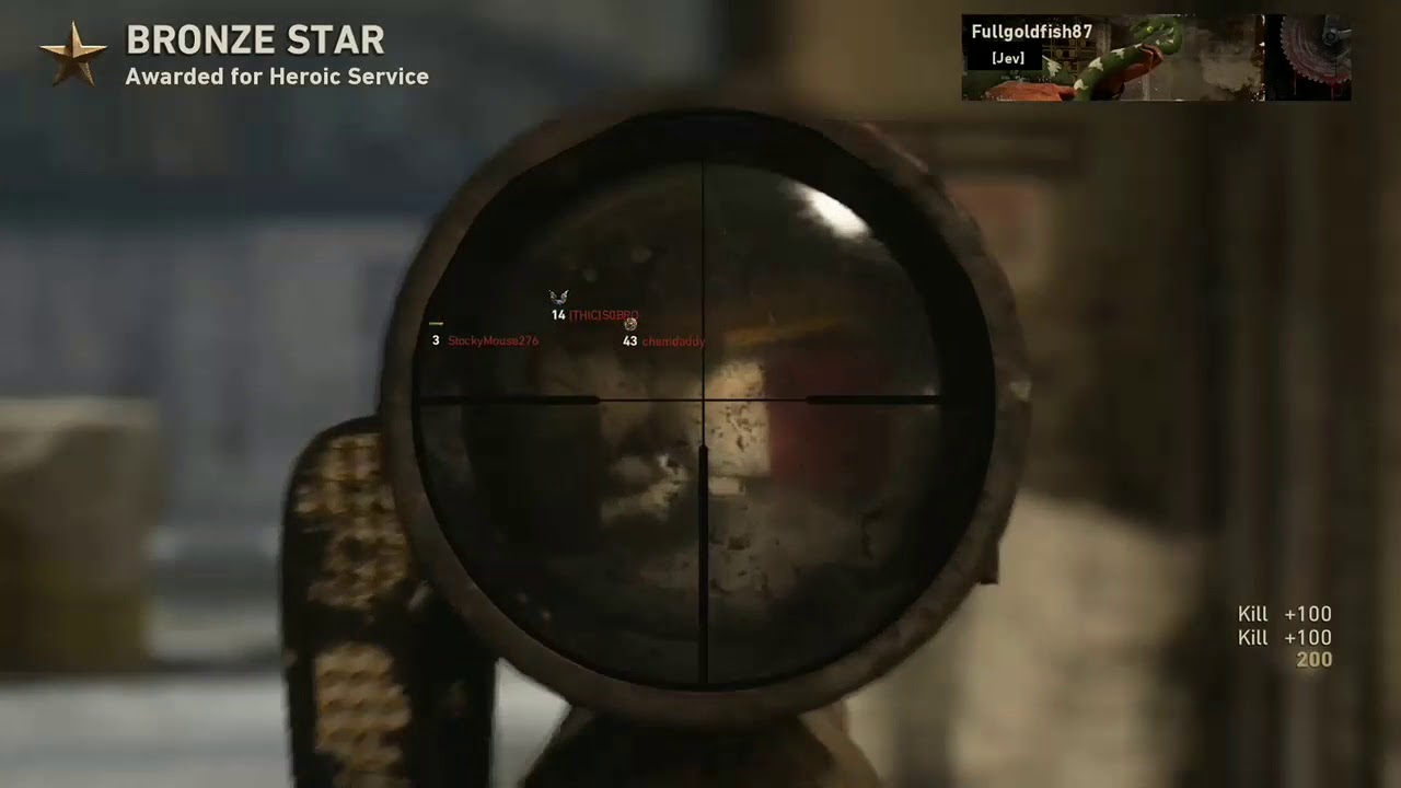 Call of Duty:WW2 Epic moments #3-quad feeds, collats & no scopes ...