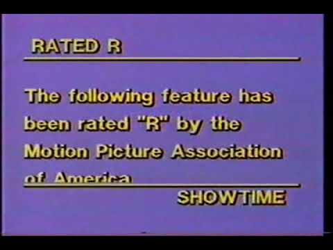 Showtime ID & R rating bumper, 1980 - YouTube
