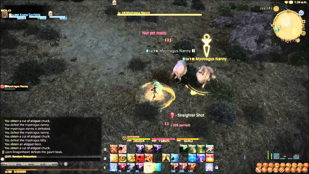 Final Fantasy XIV - Macro Farming - YouTube