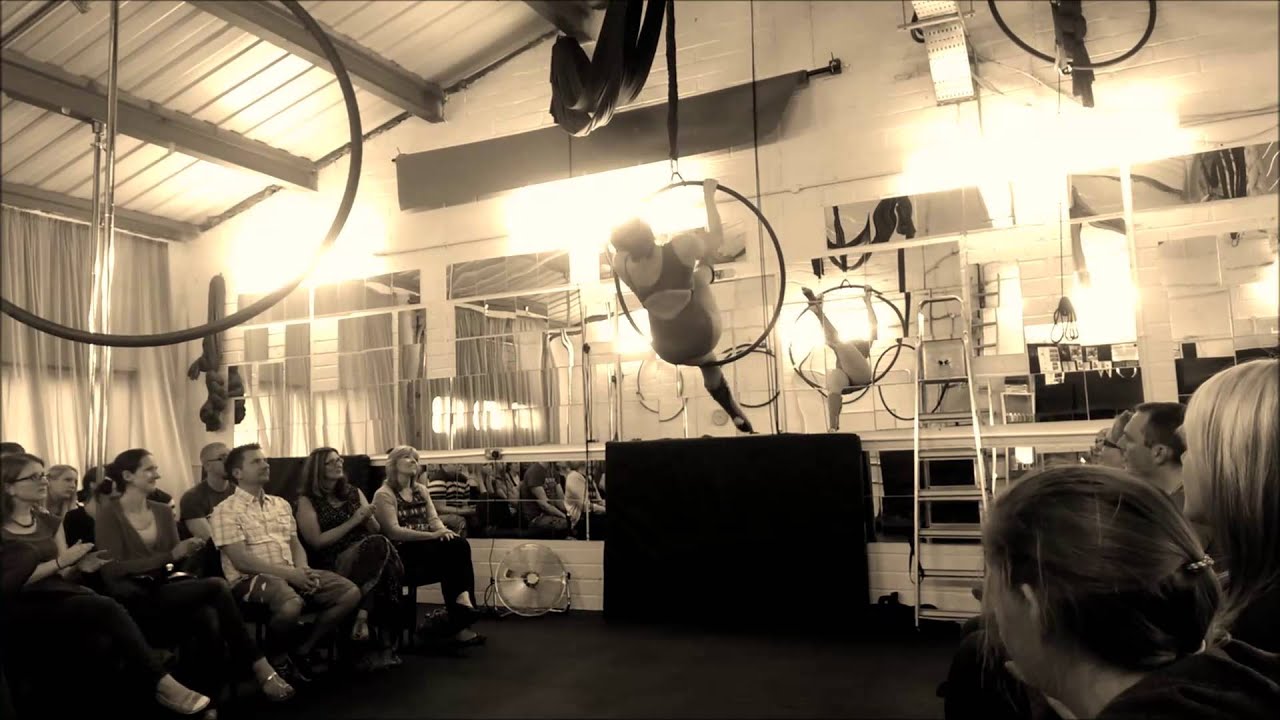 Kate Edwards Aerial Hoop Lyra Routine 'The Garden' Spin City Showcase ...