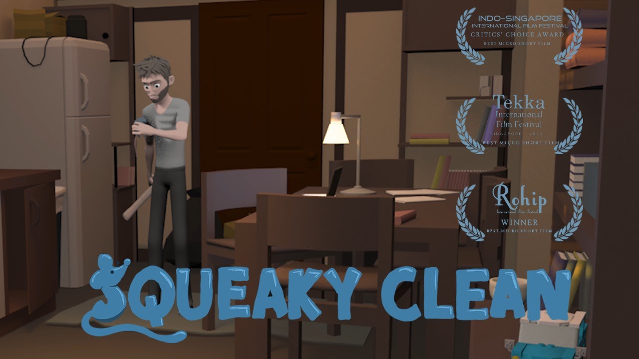 Squeaky Clean | Animated Short Film | 2023 - YouTube