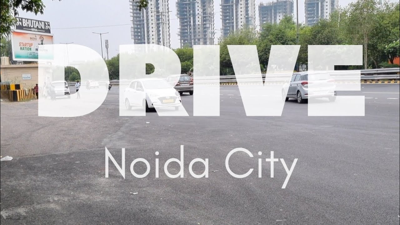 Driving In The City | Noida India | 4K UHD - YouTube
