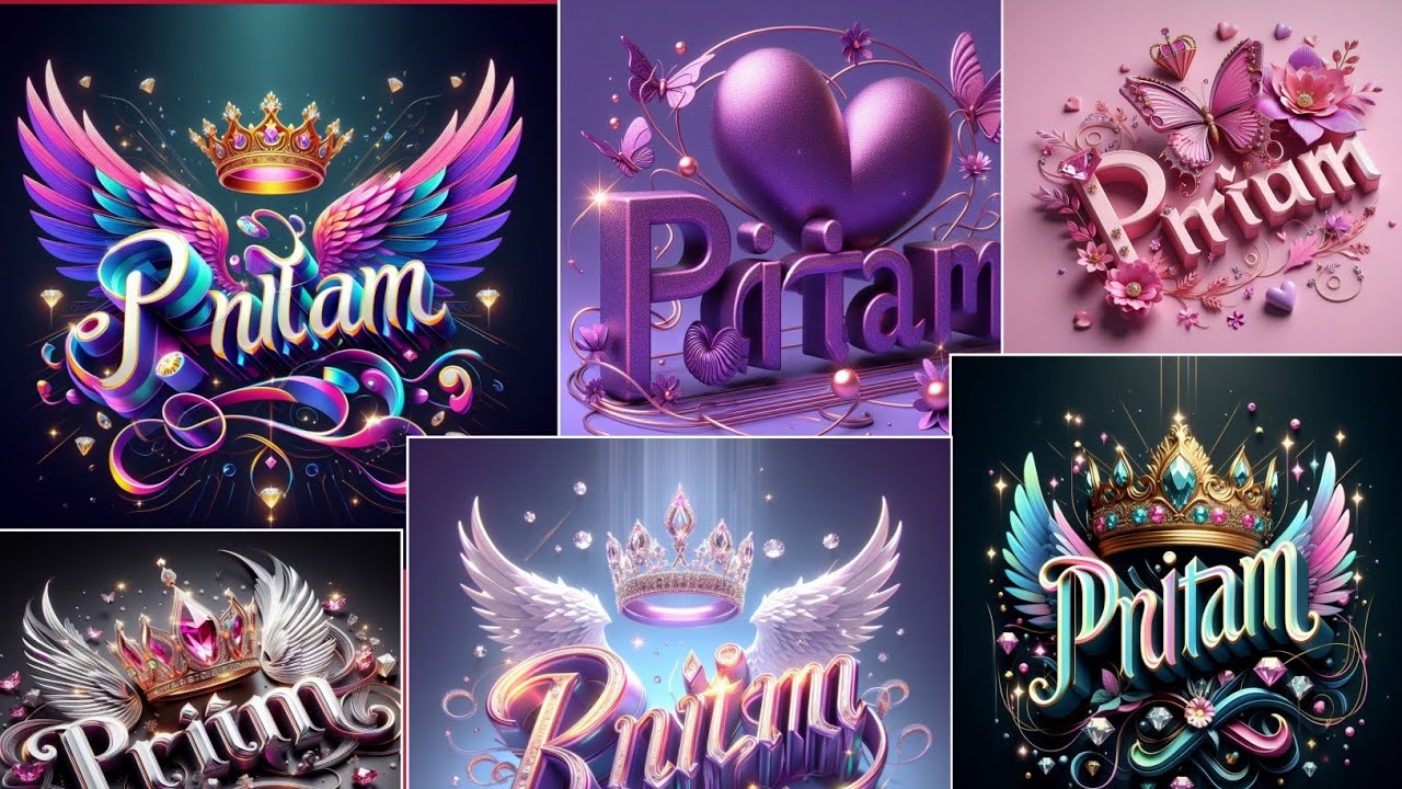 King Name Ai 3D image editing || How to name ai photo editing ...