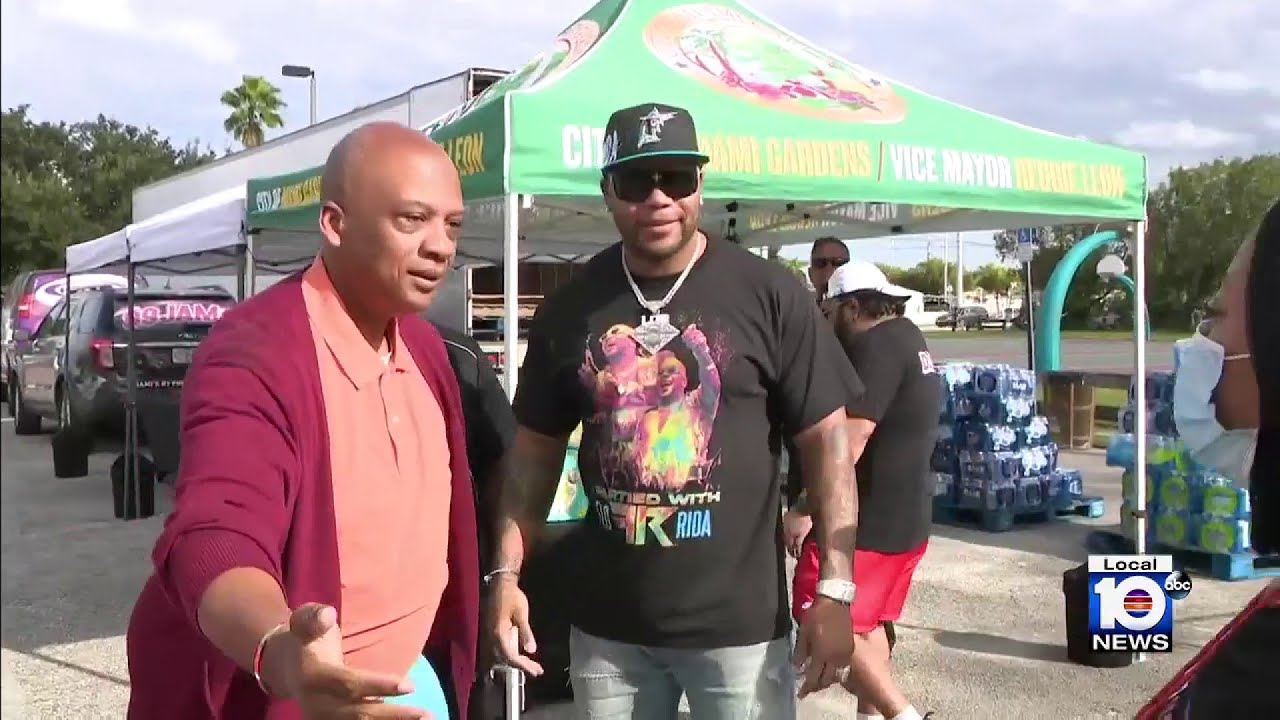 Flo Rida, City of Miami Gardens collect donations for majority minority ...