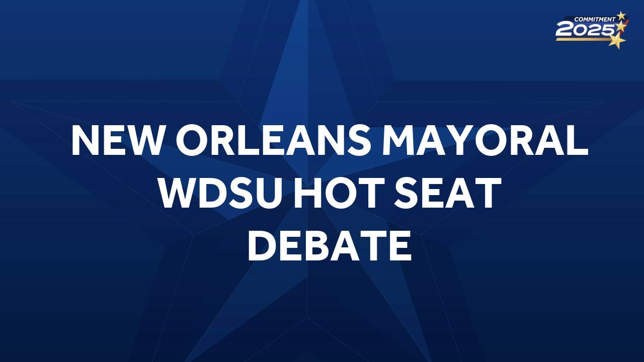 LIVE: New Orleans mayoral candidates go head to head in the WDSU Hot ...