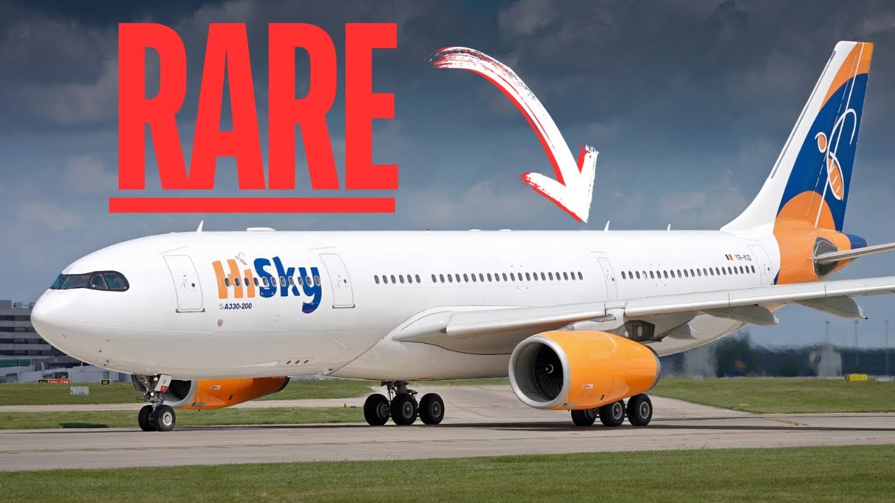 RARE VISITOR - Hi Sky Airlines A330 Take Off From Manchester Airport ...