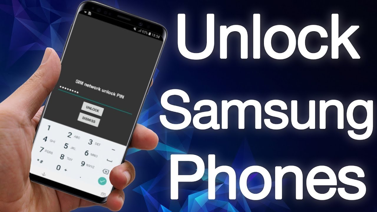 Unlock Samsung A40 SM A405F UK / Ireland - YouTube