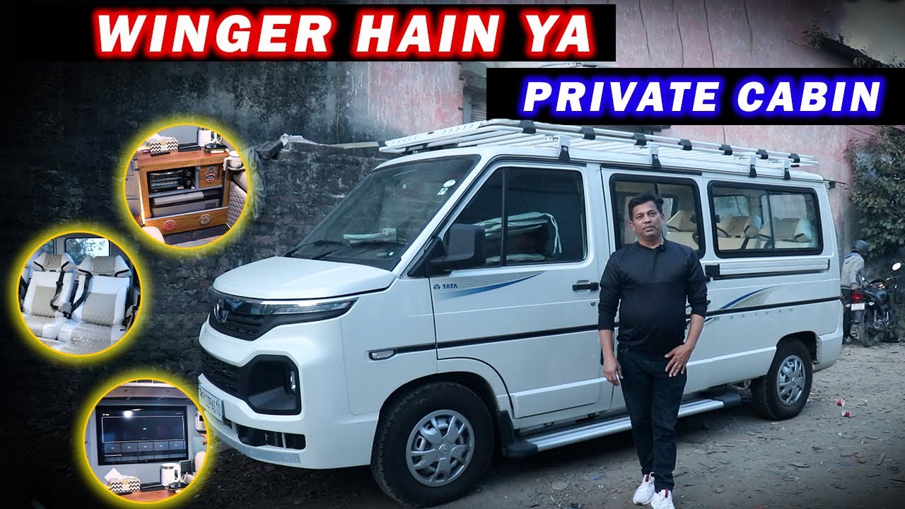 TATA WINGER MODIFICATION | PRIVATE CABIN | COMFORTABLE SEATS | REKART ...