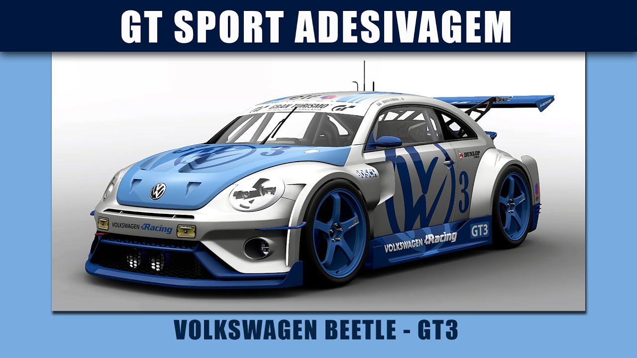 GT Sport Adesivagem - Volkswagen Beetle GT3 - YouTube