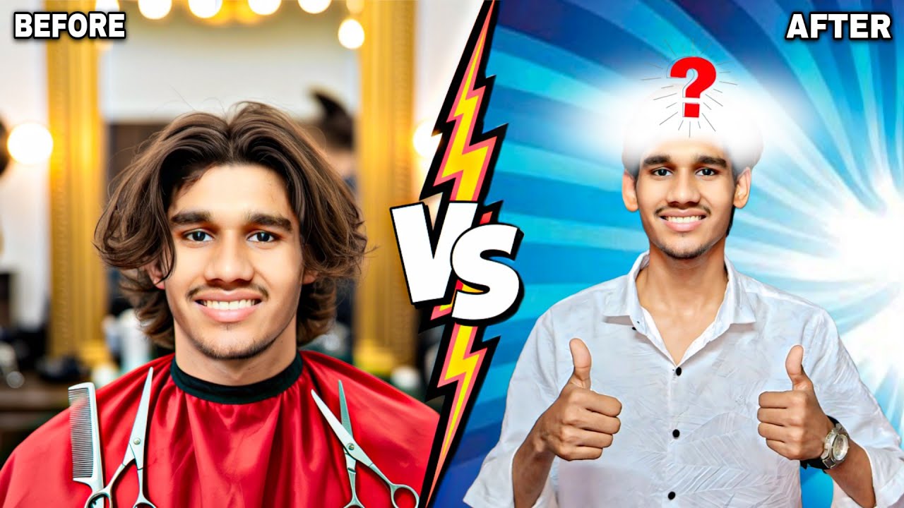 ''2025 Haircut Challenge🔥You Won’t Believe the Ending! 😱 - YouTube