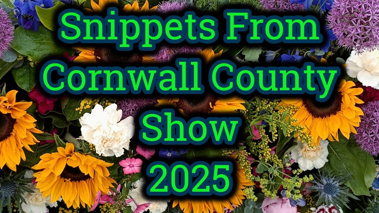 Snippets from Cornwall County Show 2025 - YouTube