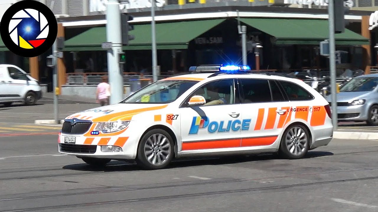 Police Genevoise en Urgence // Geneva Police responding - YouTube