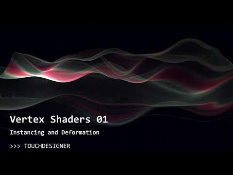 TouchDesigner Vertex Shader 01: Instancing and Deformation - YouTube
