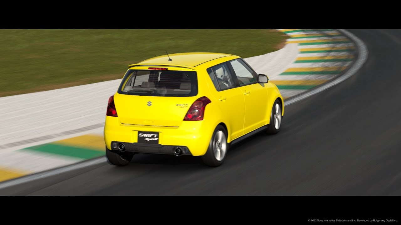 TESTE E V.R DO GT7: SUZUKI SWIFT SPORT 1.6 16V - YouTube