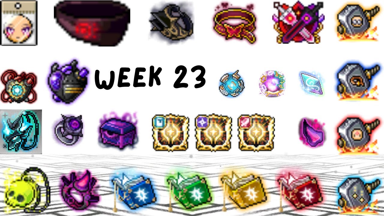 Maplestory End Game Loot Rooms (May 28 - June 3) - YouTube