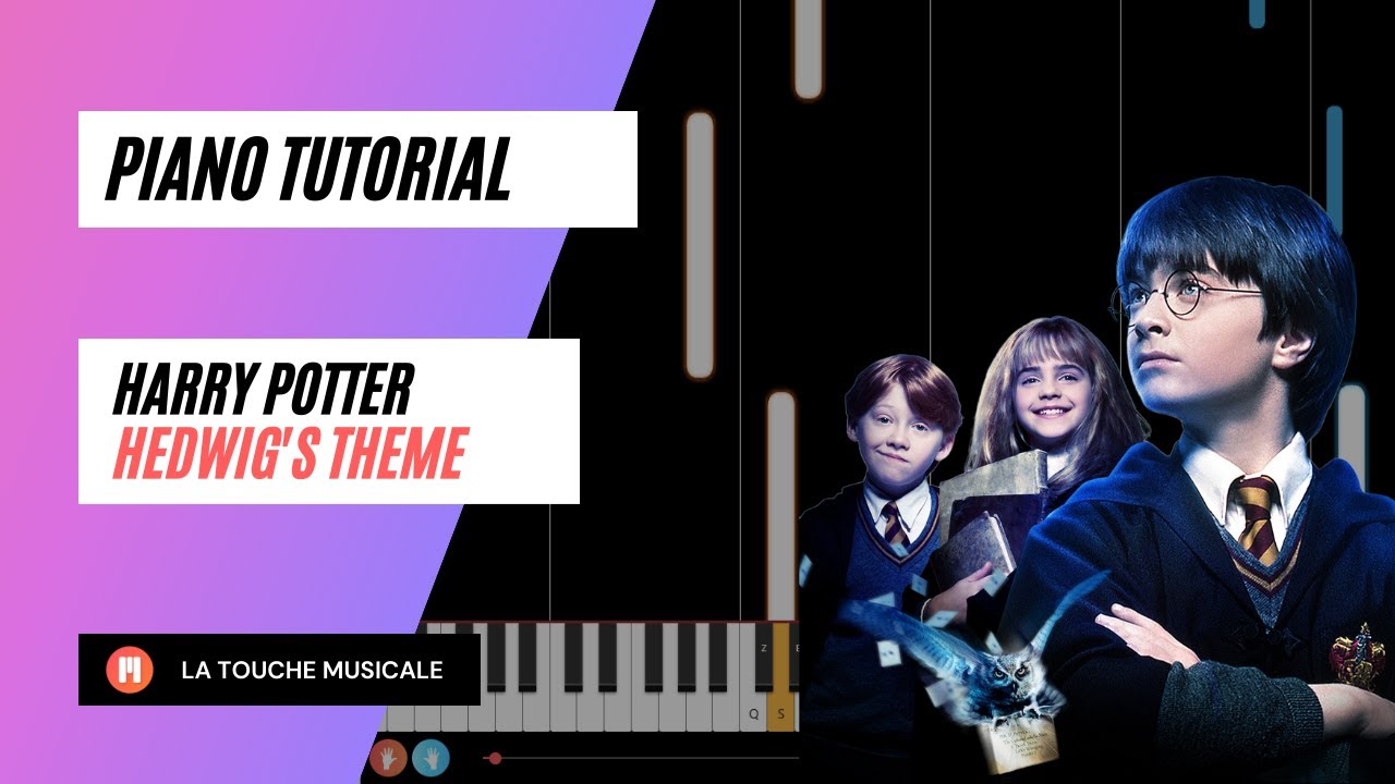 Hedwig's Theme from Harry Potter Piano Tutorial - YouTube