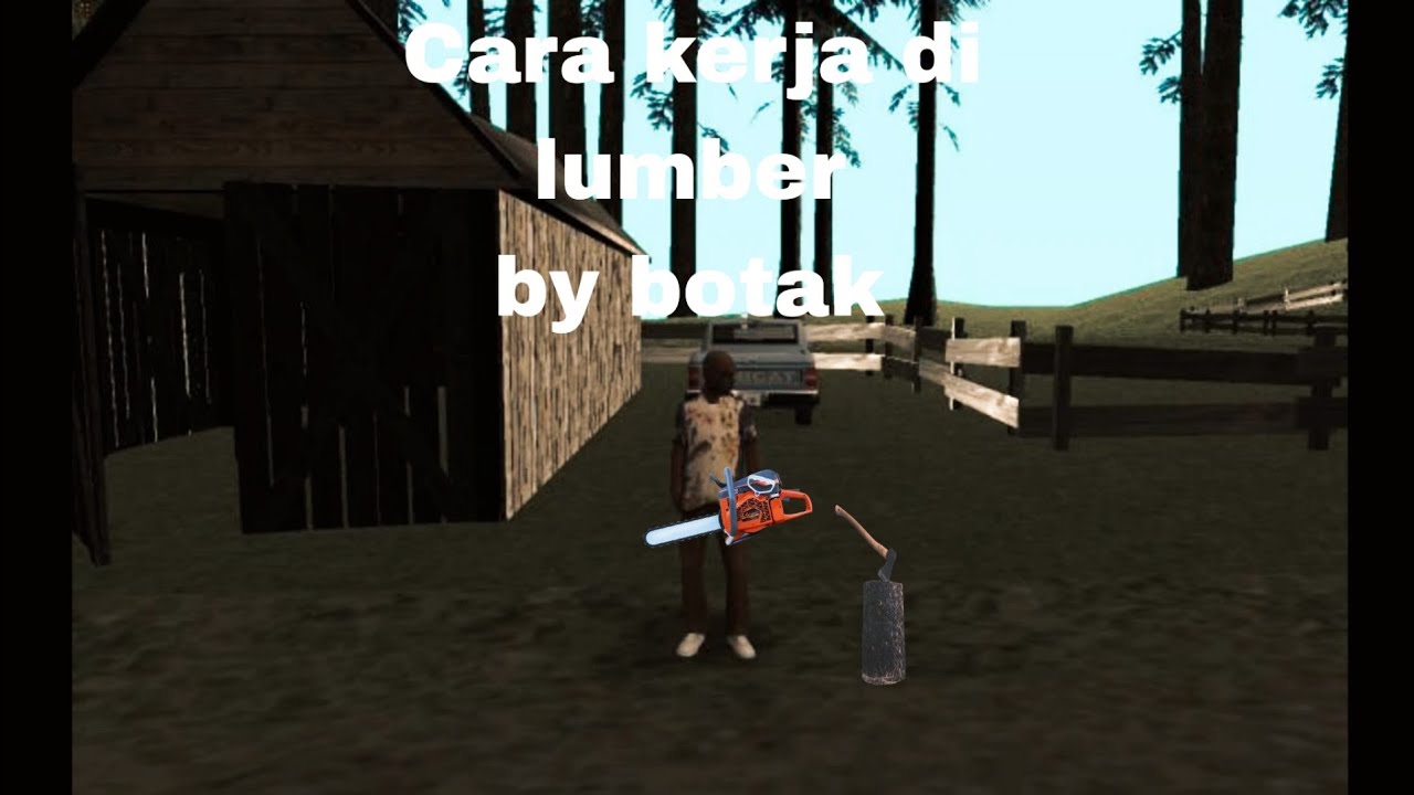 [ORP] CARA BEKERJA LUMBER DI OCEAN ROLEPLAY - YouTube