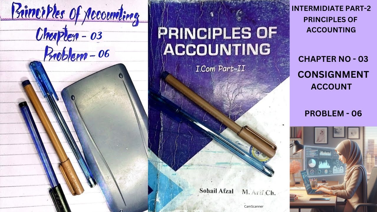 "Principles of Accounting | Chapter 3 Problem 6 Explained Step-by-Step ...