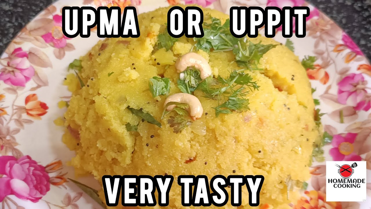 Upma Or Uppit Recipe | Very Tasty | Very easy - YouTube