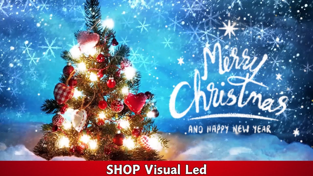Visual Led Noel - Merry Christmas - Giáng Sinh | Xmas Vj Loop - Video ...
