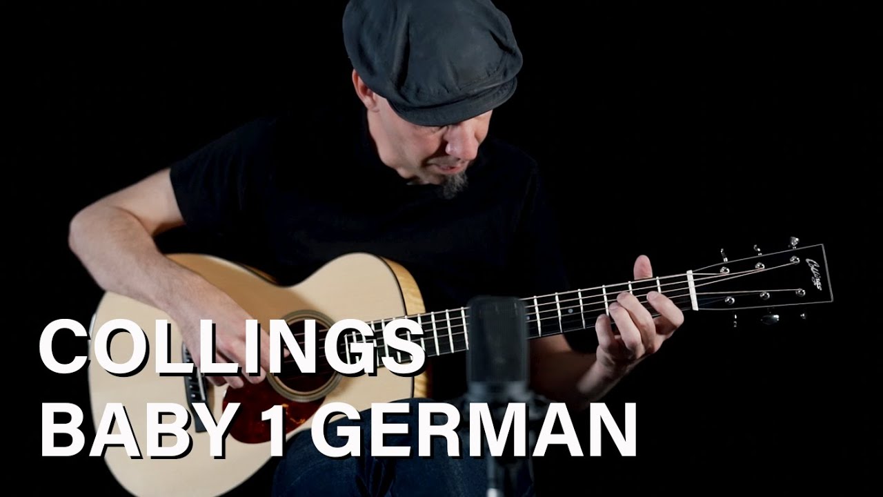 Acoustic Music Works - Collings Baby 1G, German Spruce, Maple - YouTube
