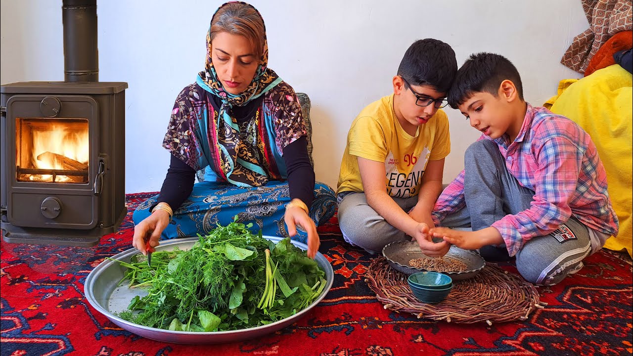 IRAN nomadic life | daily routine village life of Iran | Nomadic ...