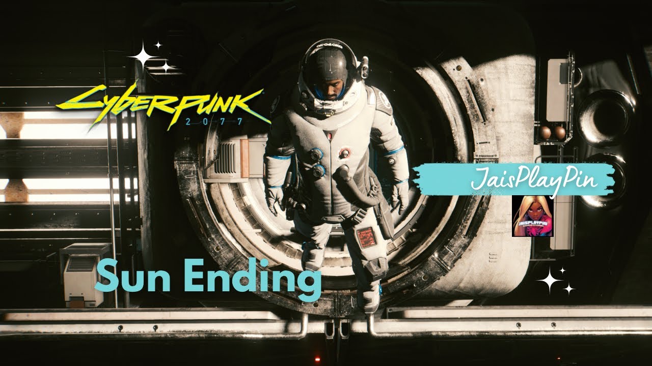 Cyberpunk 2077 - Sun ending | Let V keep his body ‼️🗣️ - YouTube