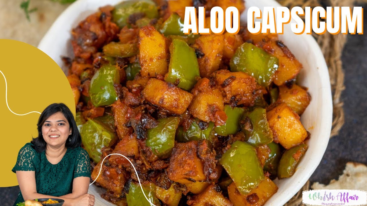 Dry Aloo Capsicum Recipe (Aloo Shimla Mirch) - YouTube