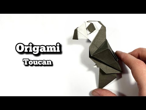 How to Make Paper Bird Toucan Origami | Paper Bird Toucan Origami ...