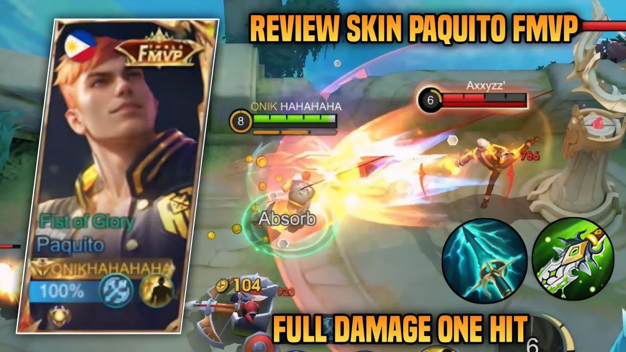 PAQUITO FLAPTZY SKIN FULL DAMAGE GAMEPLAY ! REVIEW SKIN PAQUITO FIST OF ...