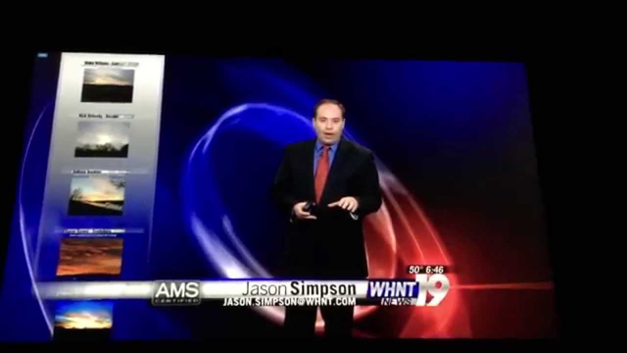 My Weather Photo on WHNT News 19 @ 6:30 - YouTube