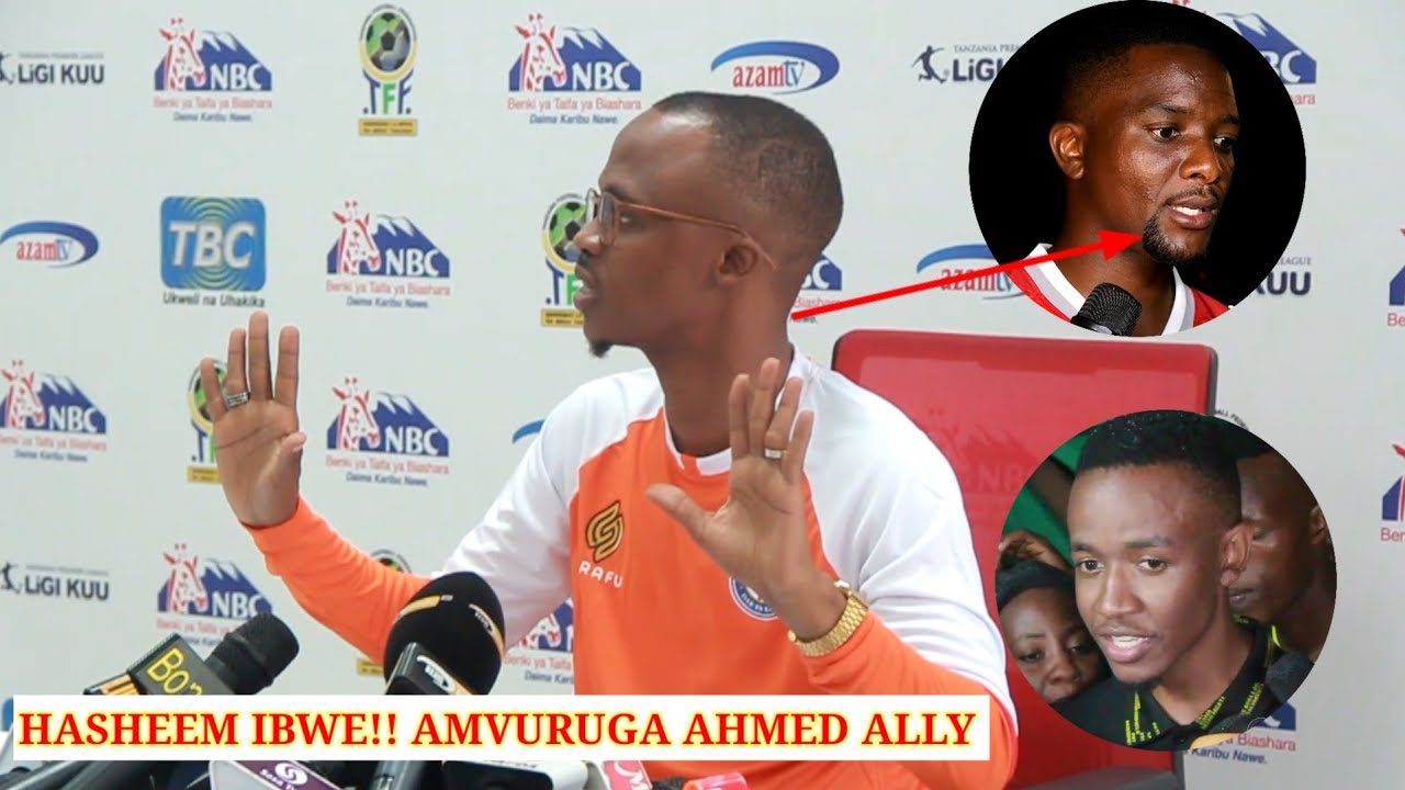 🔴#Live_ 🤣 Duuuu!! HASHEEM IBWE AMVURUGA AHMED ALLY " TIMU NI MBILI Azam na Yanga🤣Waje na Kispika ...