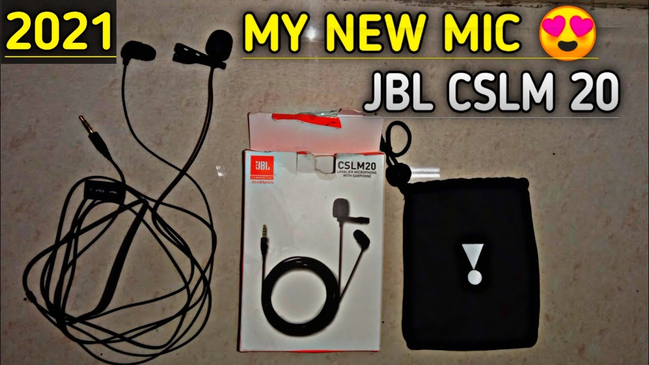 Best Mic For YouTubers | JBL CSLM20 Best Product Under 799 - YouTube