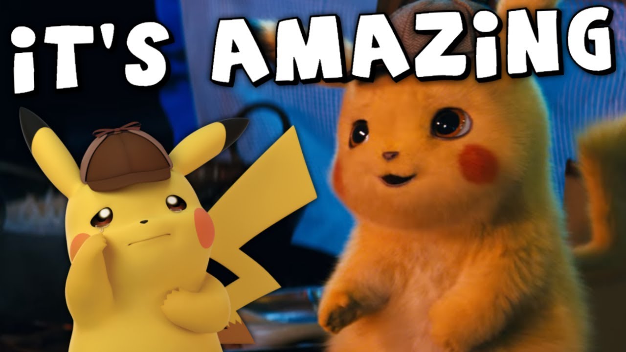 Detective Pikachu Looks Strange, But Amazing - YouTube
