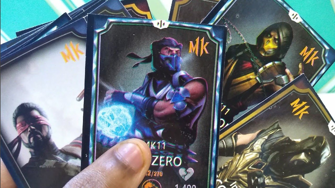 400 Cards De Mortal Kombat - YouTube