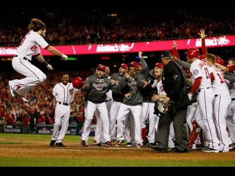 Top 10 Nationals Walk Off Home Runs - YouTube