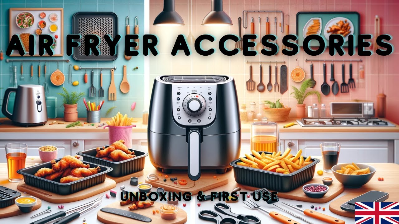 Air Fryer Upgrade: Unboxing & Cooking with a New Accessory Kit! - YouTube