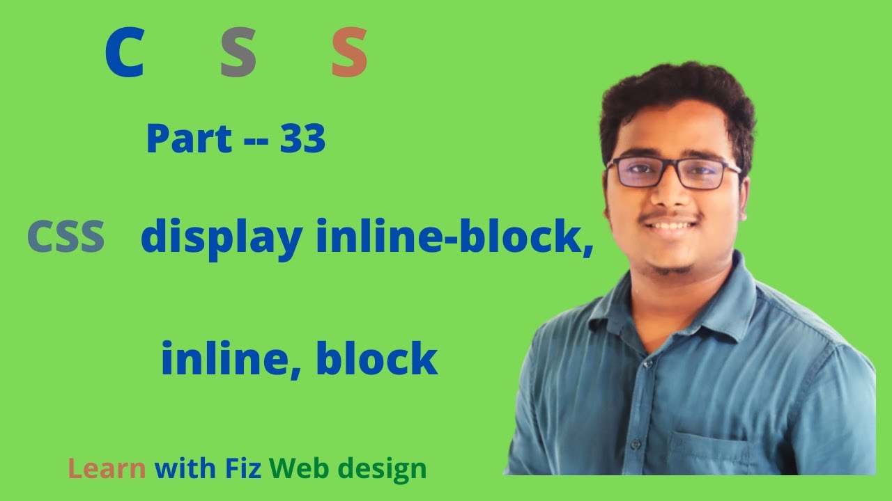 Display Inline Block Inline Block Css Bangla Tutorial Part 33 Css 4240