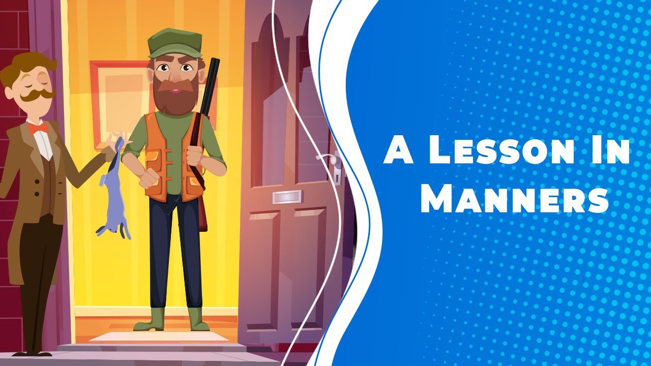 A Lesson In Manners - English Short Story - YouTube