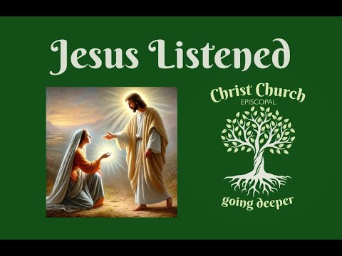 Jesus Listened - YouTube