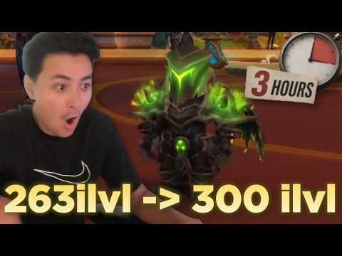Gaining 37 ilvl in One Sitting | Pikaboo