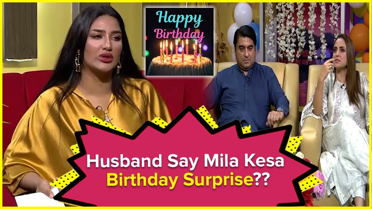 Husband Say Mila Kesa Birthday Surprise? | The Insta Show | Mathira ...