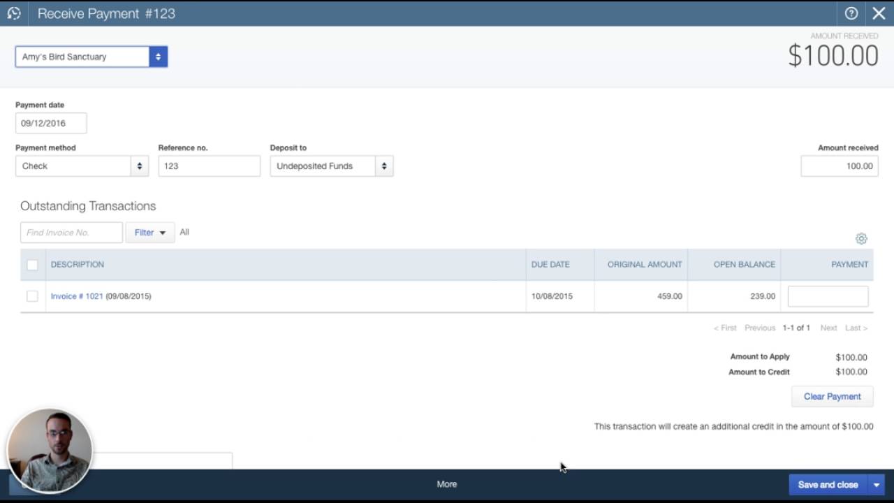 QBO Fixing Unapplied Payments - YouTube