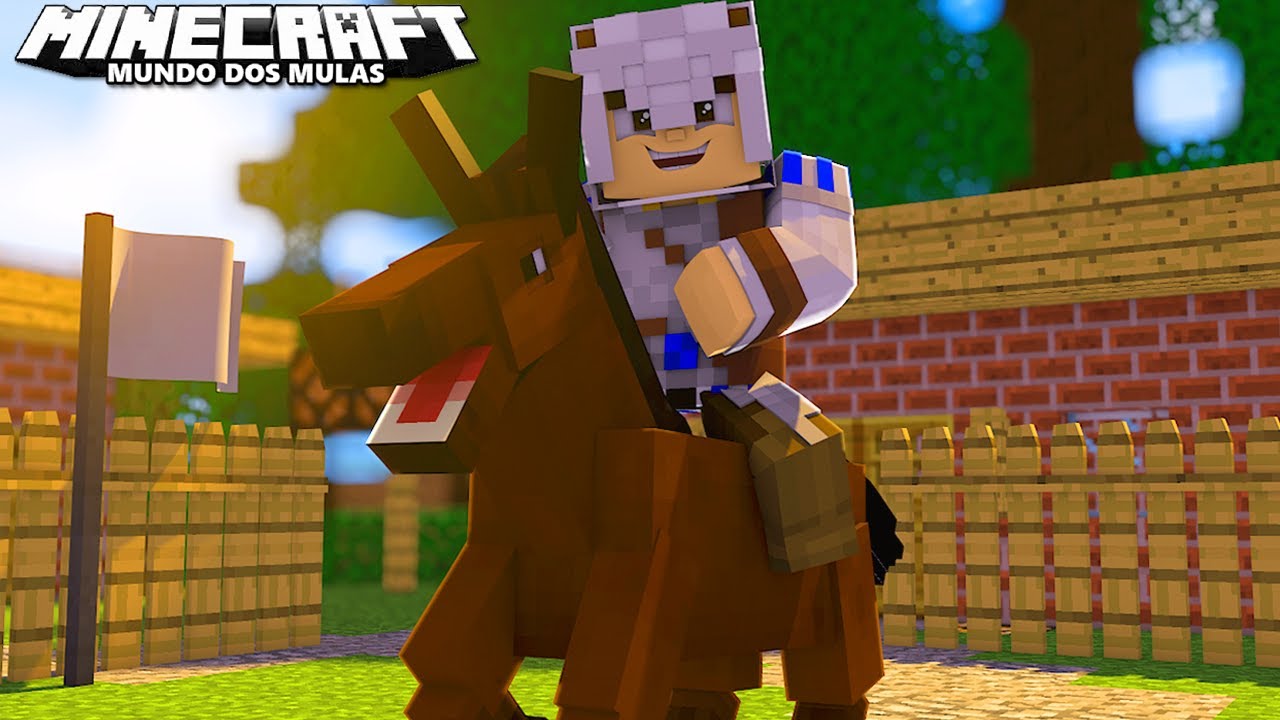 O MUNDO DOS MULAS #22 - CONSTRUÍMOS UM HIPÓDROMO !!! (MINECRAFT) - YouTube