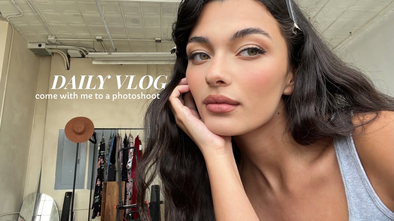 day in my life of a model - YouTube