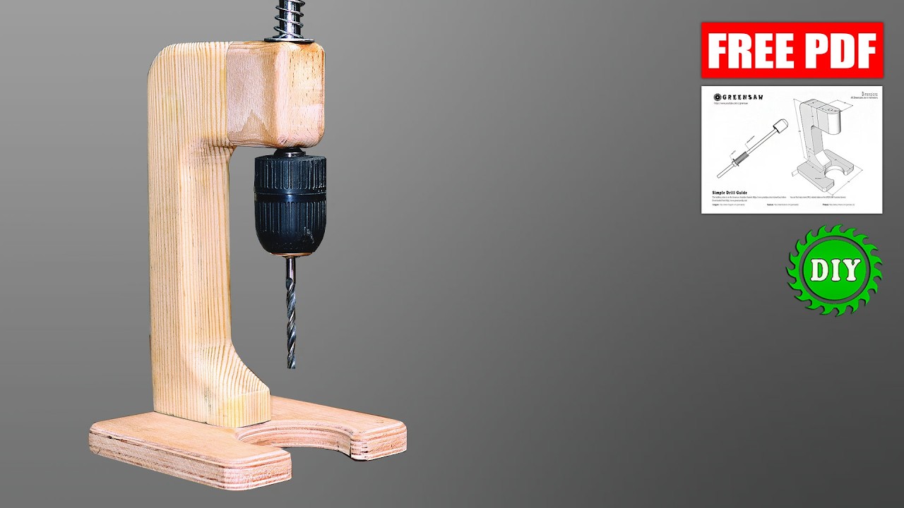 Simple Drill Guide - Easy and Inexpensive Solution for 90 Degree Holes ...