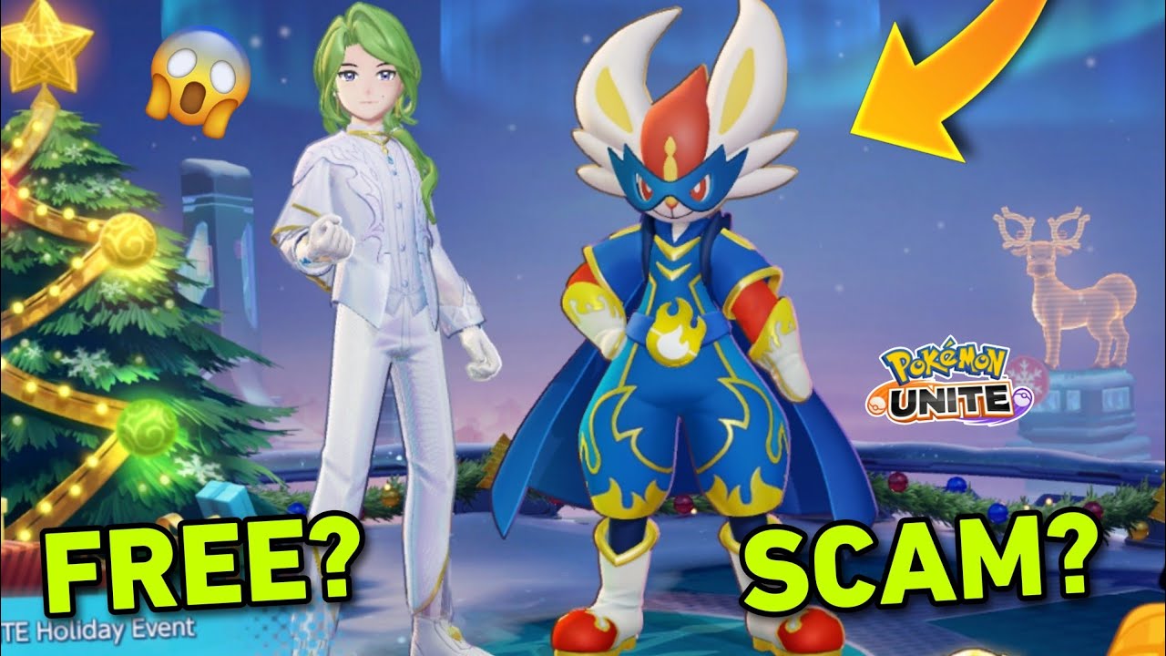 😐 Again Skin Scam in Pokemon Unite | Get Free Super Hero Style ...