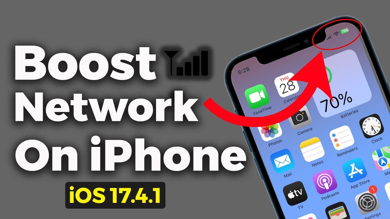 iPhone Low Network Problem | How to Boost Network Signal on iphone ...
