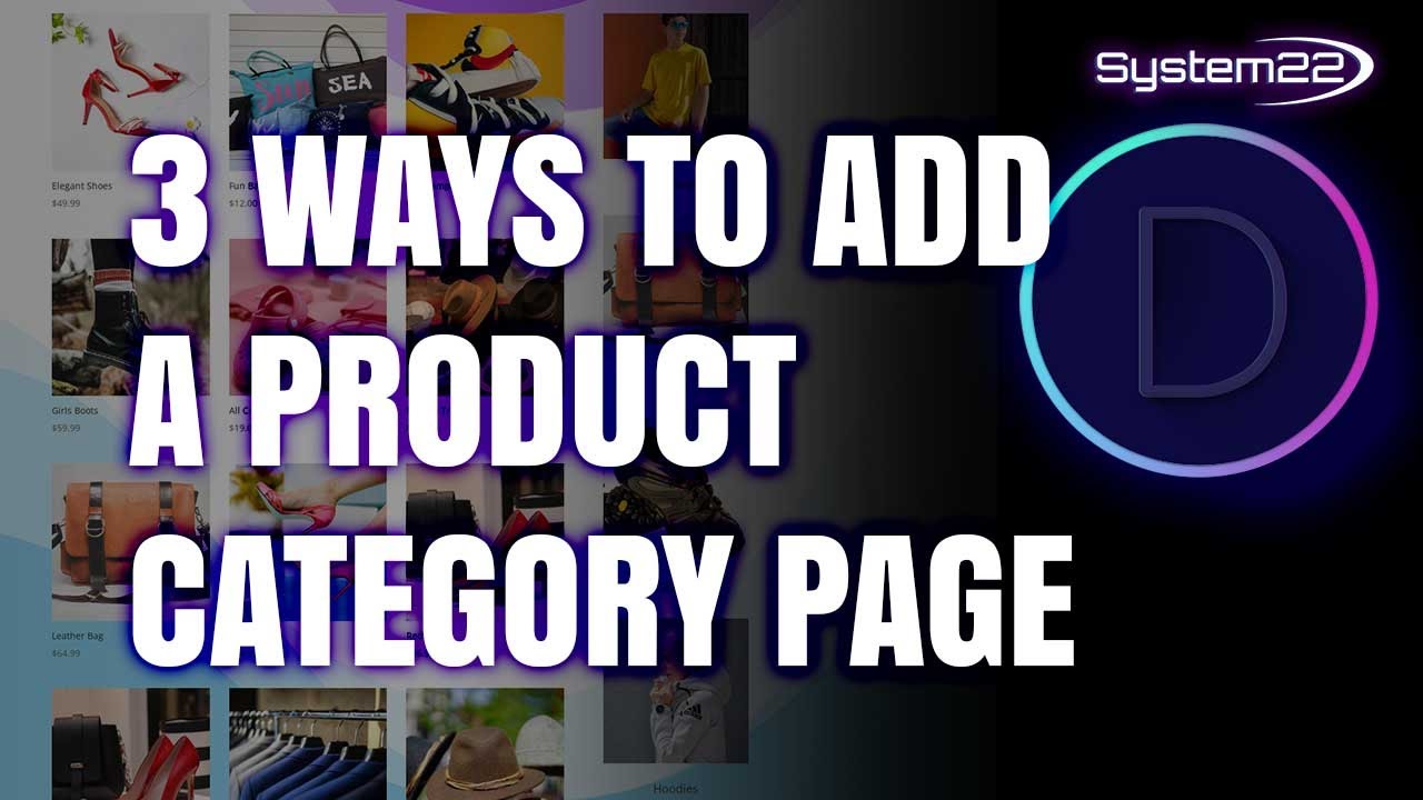 Divi Theme - Create a High-Converting WooCommerce Product Category Page in 3 Game-Changing ...